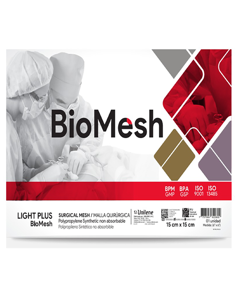Malla de Polipropileno Biomesh Light Plus – Unishop - ¡Material Médico ...