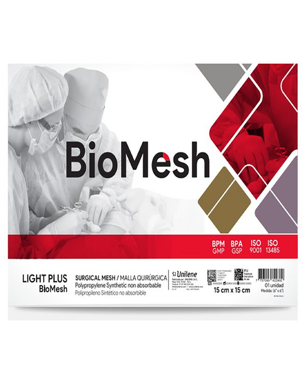 Malla de Polipropileno Biomesh Light Plus – Unishop - ¡Material Médico ...