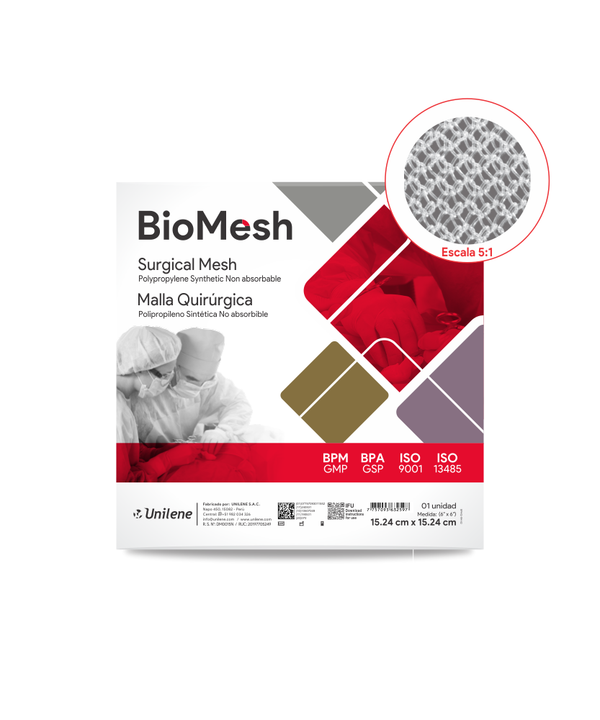Malla de Polipropileno BioMesh – Unishop - ¡Material Médico a un Click!