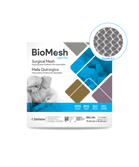 Malla de Polipropileno Biomesh Light Plus – Unishop - ¡Material Médico ...